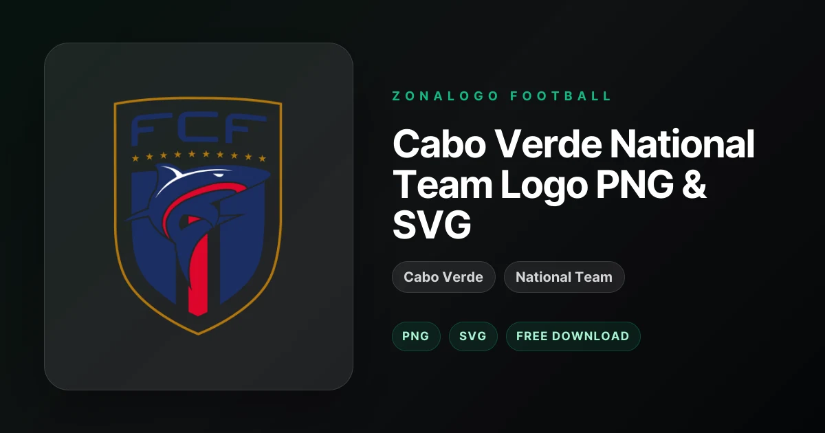Cabo Verde National Team Logo PNG & SVG Vector