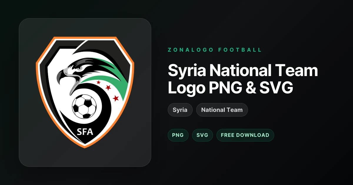 Syria National Team Logo PNG & SVG Vector