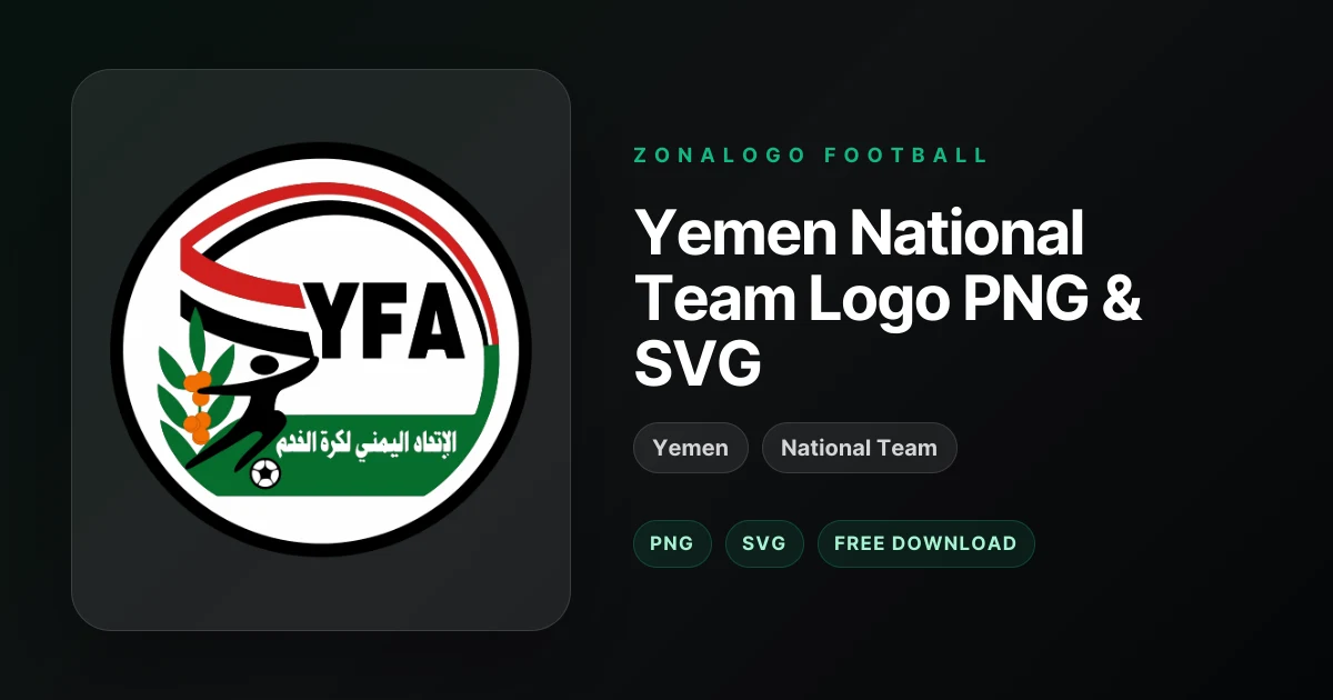 Yemen National Team Logo PNG & SVG Vector