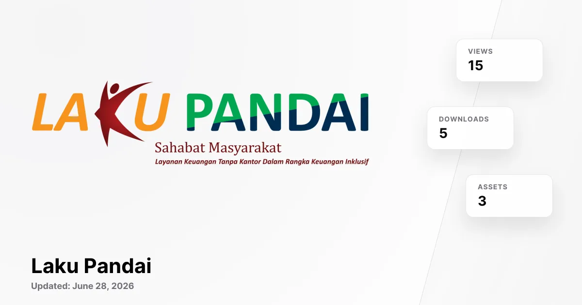 Logo Laku Pandai PNG & SVG Vector