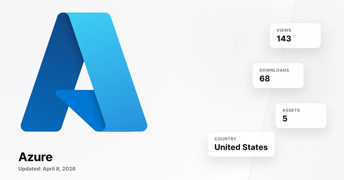 5+ Azure Logo PNG & SVG Vectors HD Quality