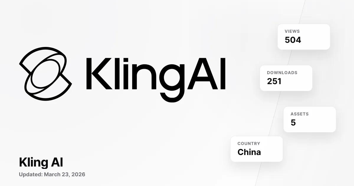 5+ Kling AI Logo PNG & SVG Vectors HD Quality