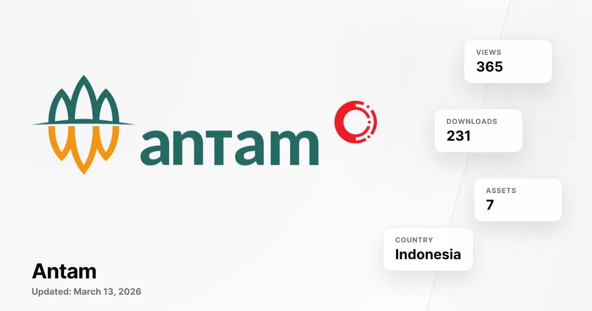 7+ Logo Antam PNG & SVG Vector Kualitas HD