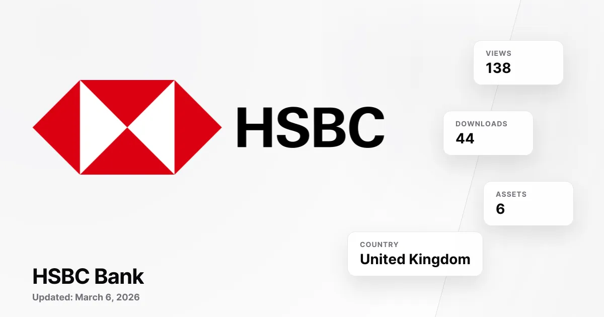 6+ Logo Bank HSBC PNG & SVG Vector Kualitas HD