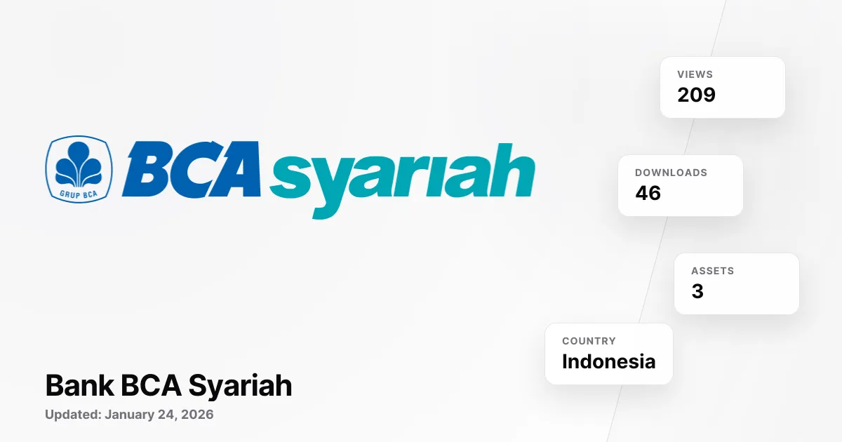3+ Logo Bank BCA Syariah PNG & SVG Vector Kualitas HD