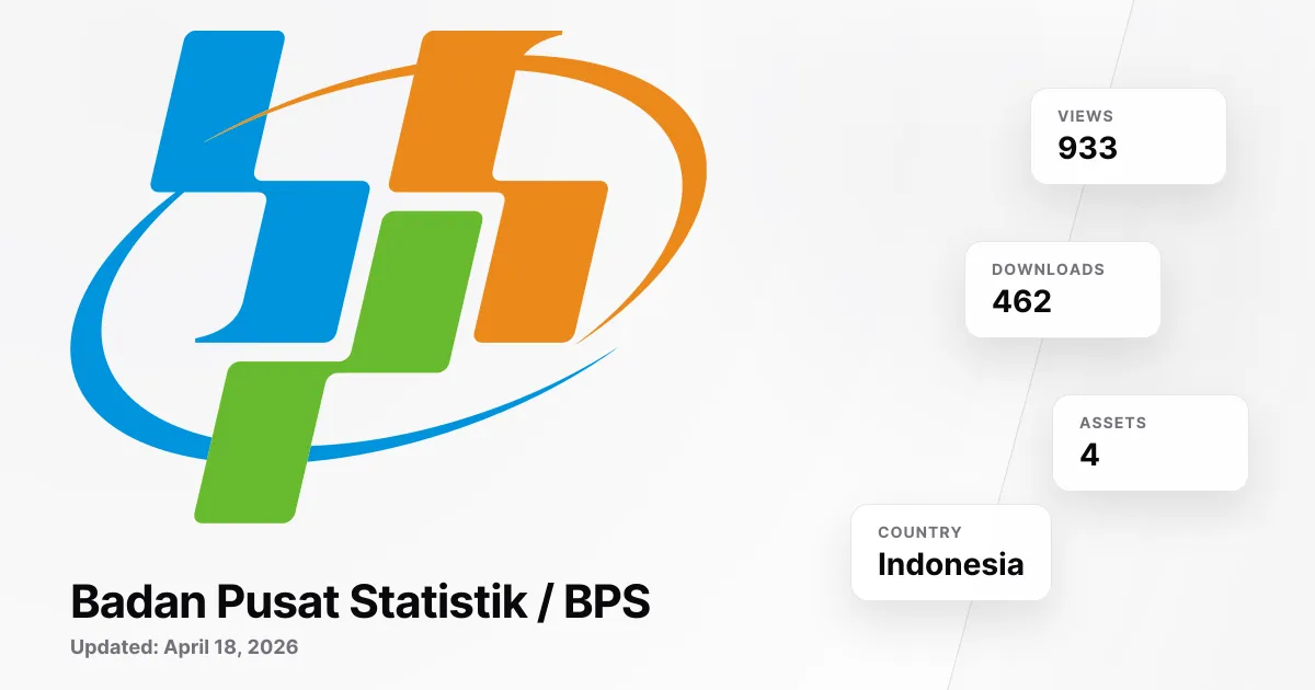 4+ Badan Pusat Statistik / BPS Logo PNG & SVG Vectors HD Quality