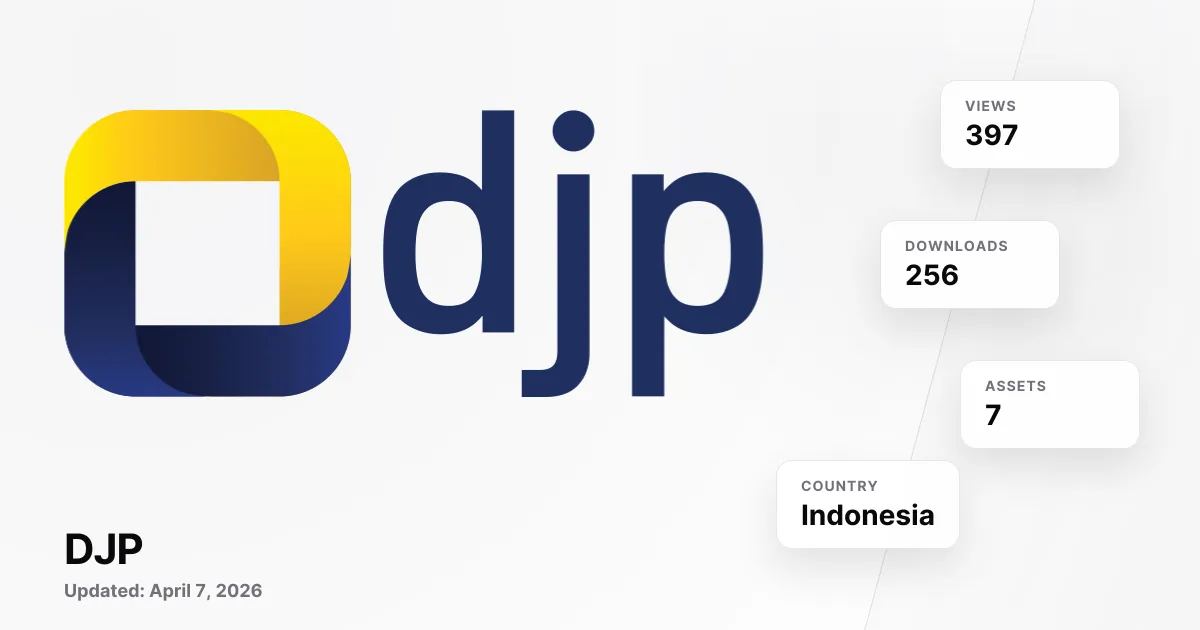7+ DJP Logo PNG & SVG Vectors HD Quality