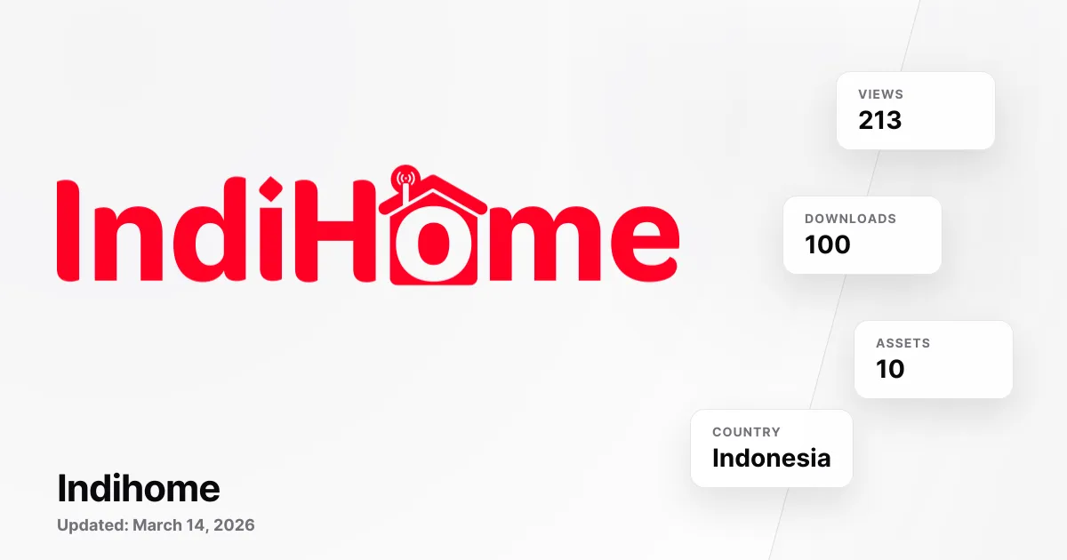 10+ Logo Indihome PNG & SVG Vector Kualitas HD