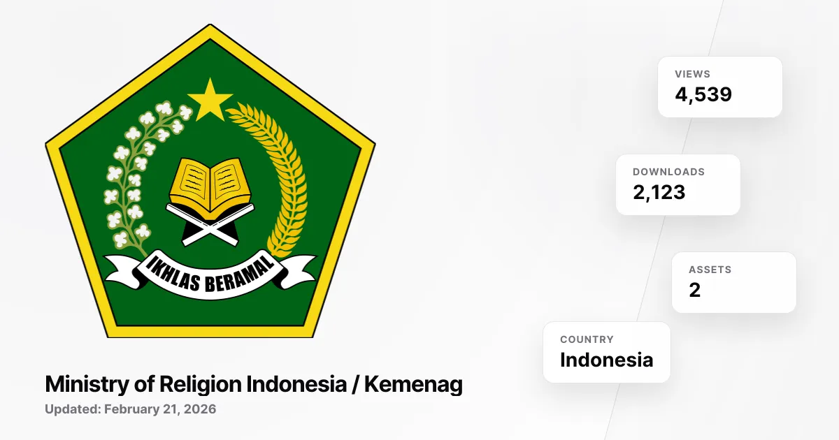 2+ Logo Kementerian Agama / Kemenag PNG & SVG Vector Kualitas HD
