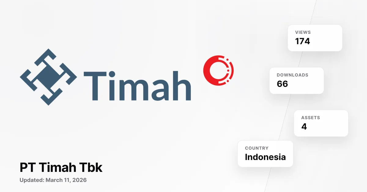 4+ Logo PT Timah Tbk PNG & SVG Vector Kualitas HD