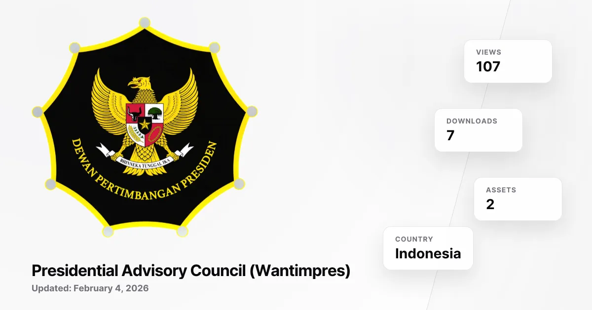 2+ Presidential Advisory Council (Wantimpres) Logo PNG & SVG Vectors HD ...
