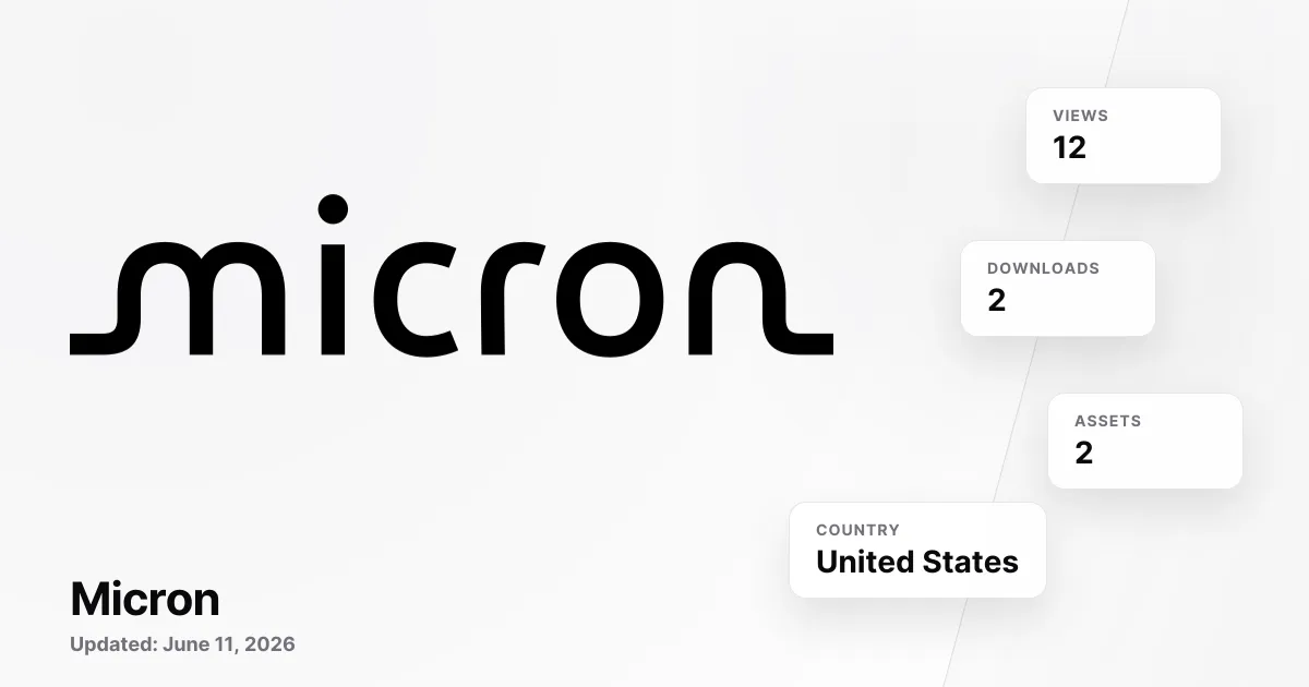 2+ Micron Logo PNG & SVG Vectors HD Quality