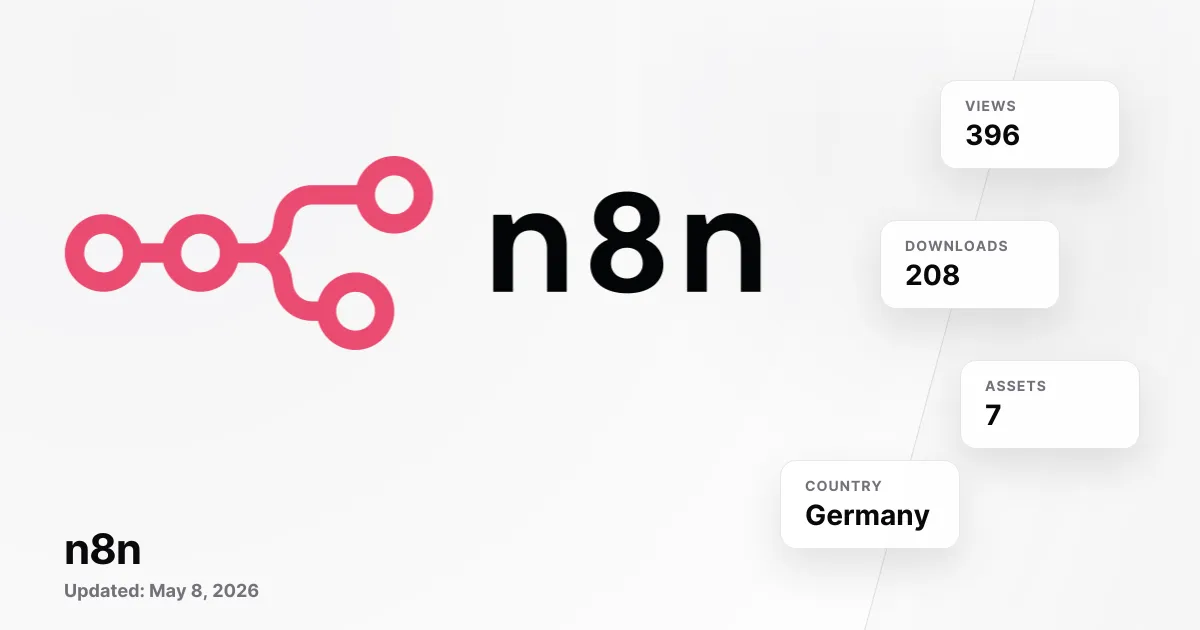 7+ n8n Logo PNG & SVG Vectors HD Quality